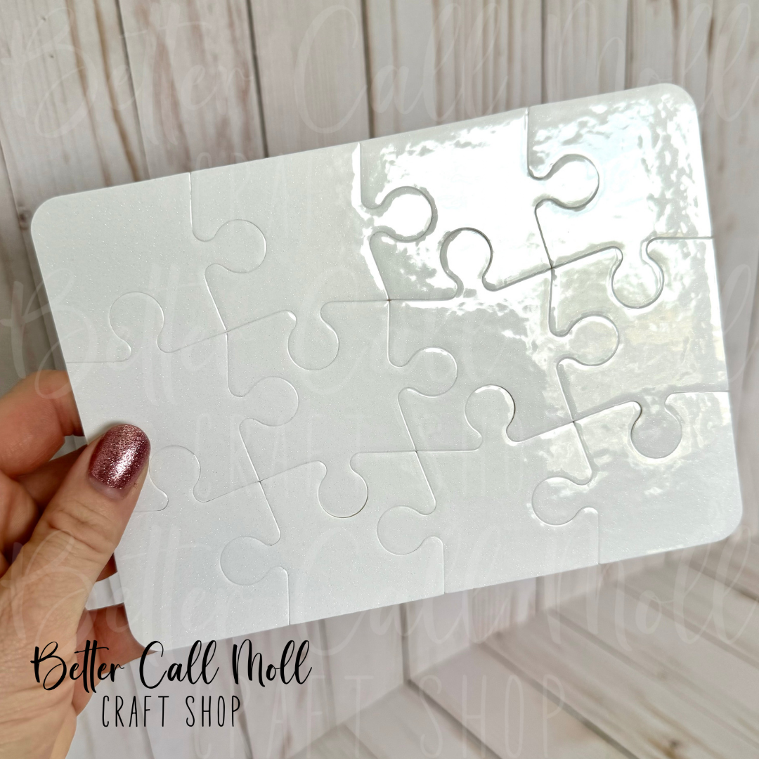 12-Piece Puzzle Sublimation Blank – Better Call Moll Craft Shop